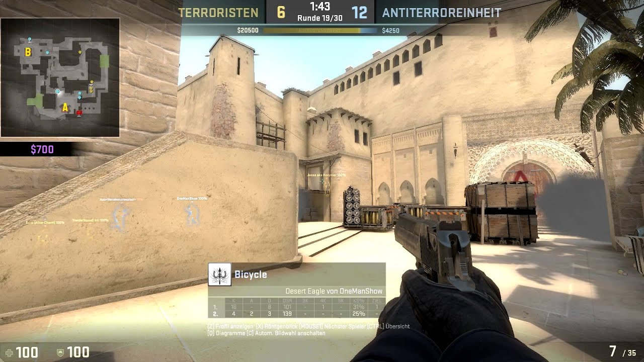 4k Deagle all Headshot - Chris is OP - YouTube