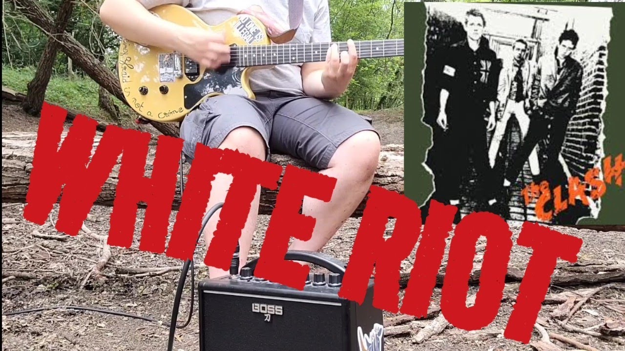 White riot The Clash guitar lesson - YouTube