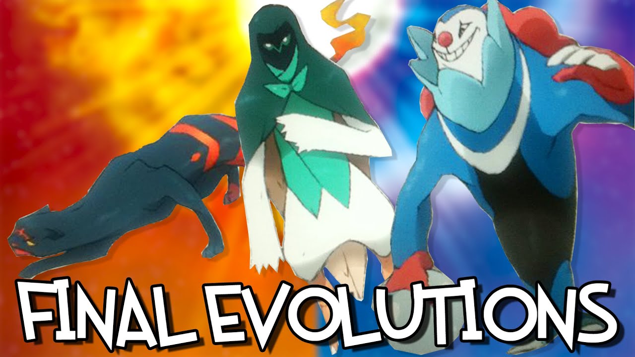 POKÉMON SUN AND MOON FINAL STARTER EVOLUTIONS!? - YouTube