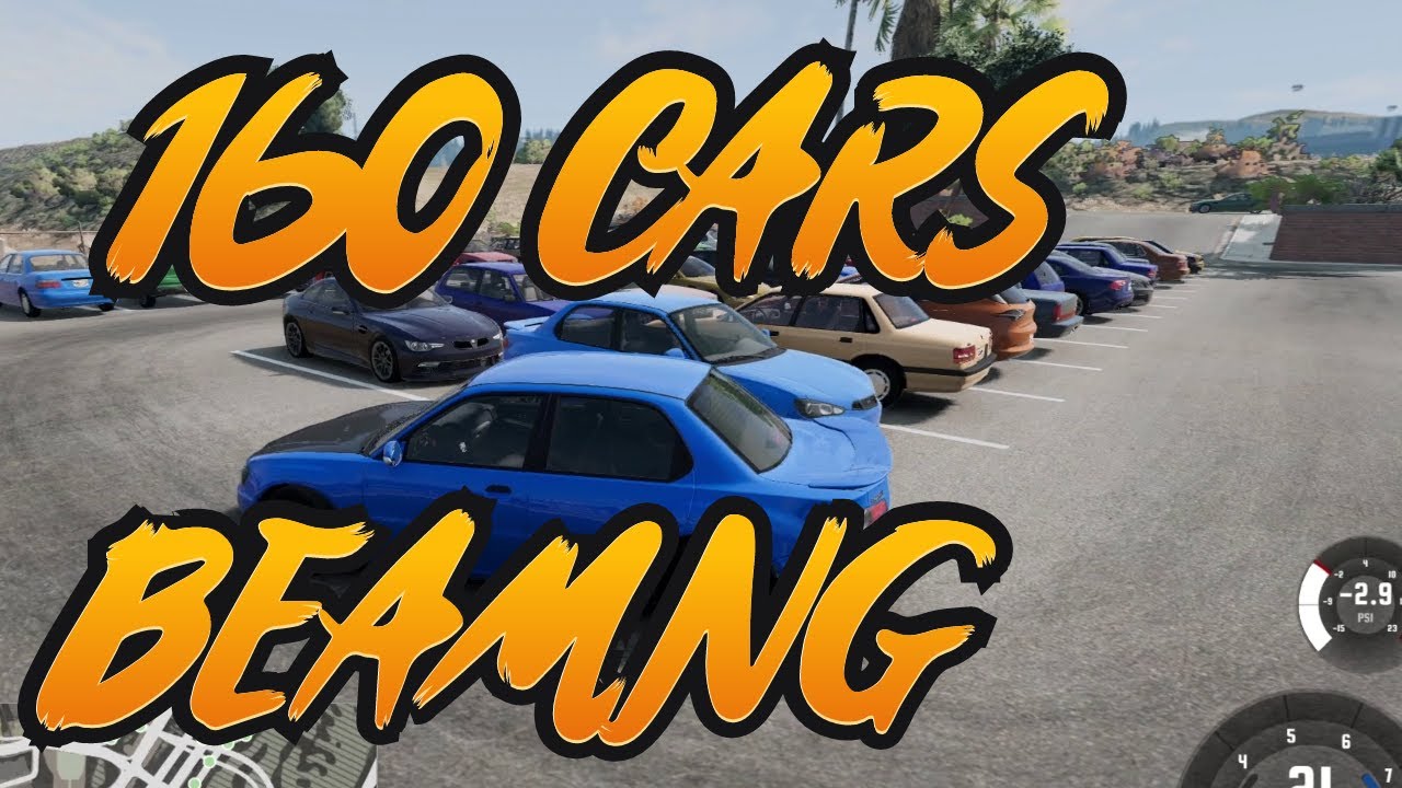 Beam.NG Benchmark - Testing 160 Cars! - YouTube