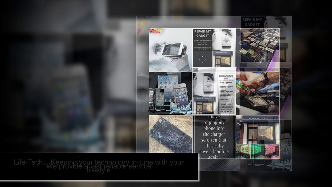 Repair My Gadget - We provide a quick reliable service - YouTube