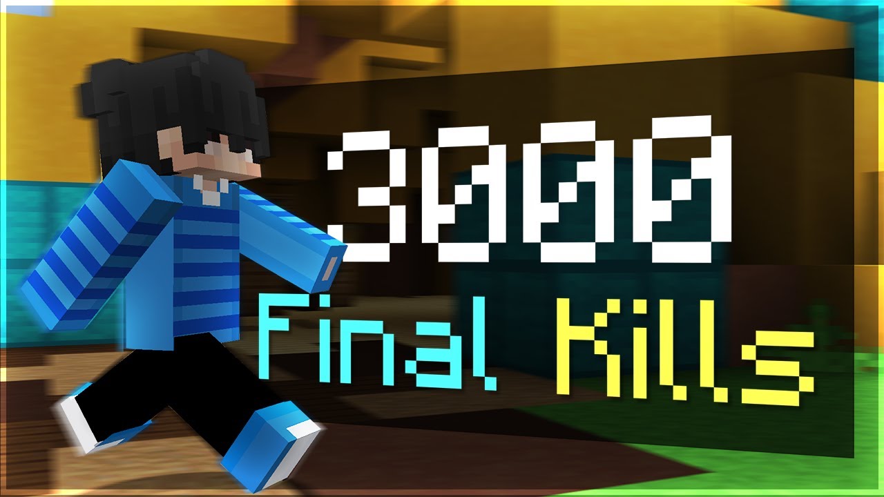 Hitting 3,000 FINAL KILLS in HYPIXEL BEDWARS - YouTube