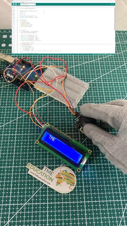 MESSAGE Scrolling Using ARDUINO @TMEEducation #arduino #electronics - YouTube
