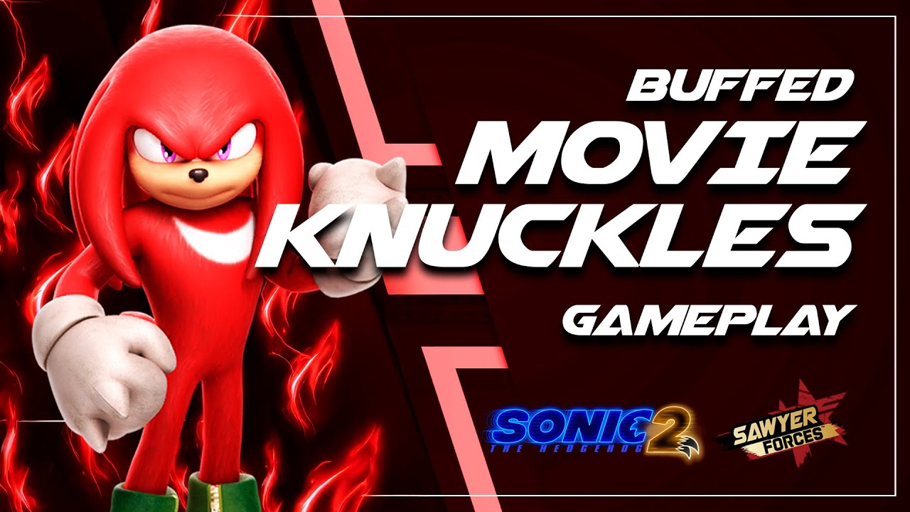 Movie Knuckles GOD Gameplay - Sonic Forces Speed Battle - YouTube