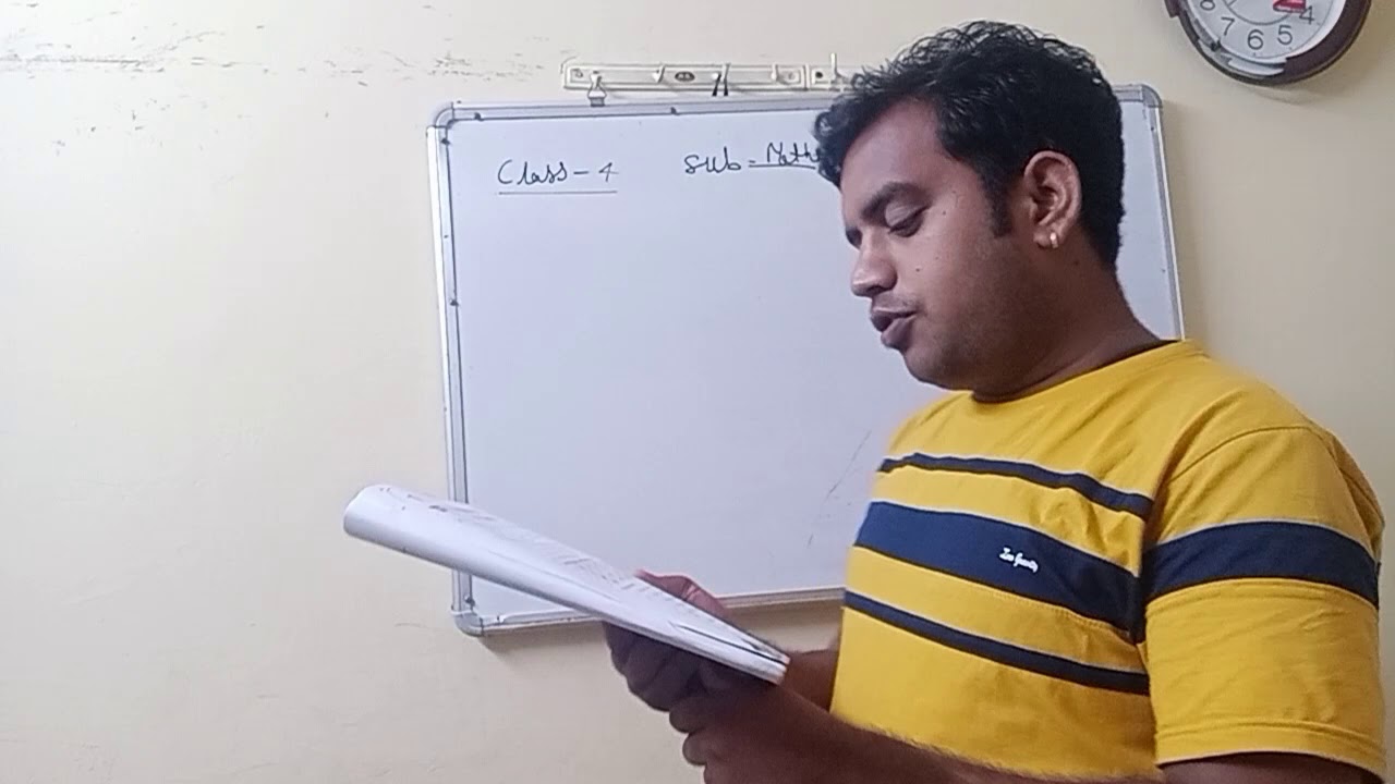Class 4 Maths Chapter 1 YouTube Class 4 Maths Chapter 1 YouTube