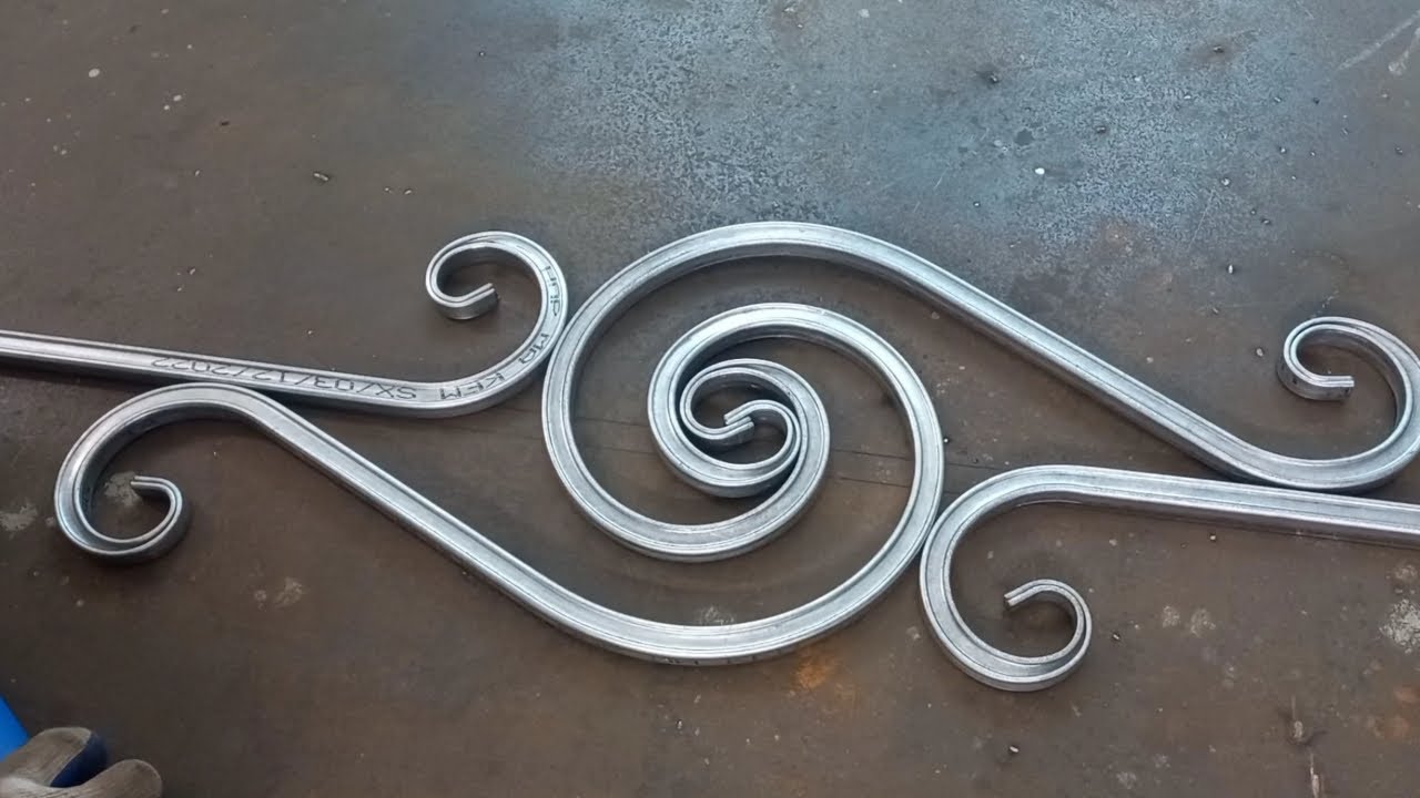 Iron flowers are beautiful but many people don't know how to make them ...