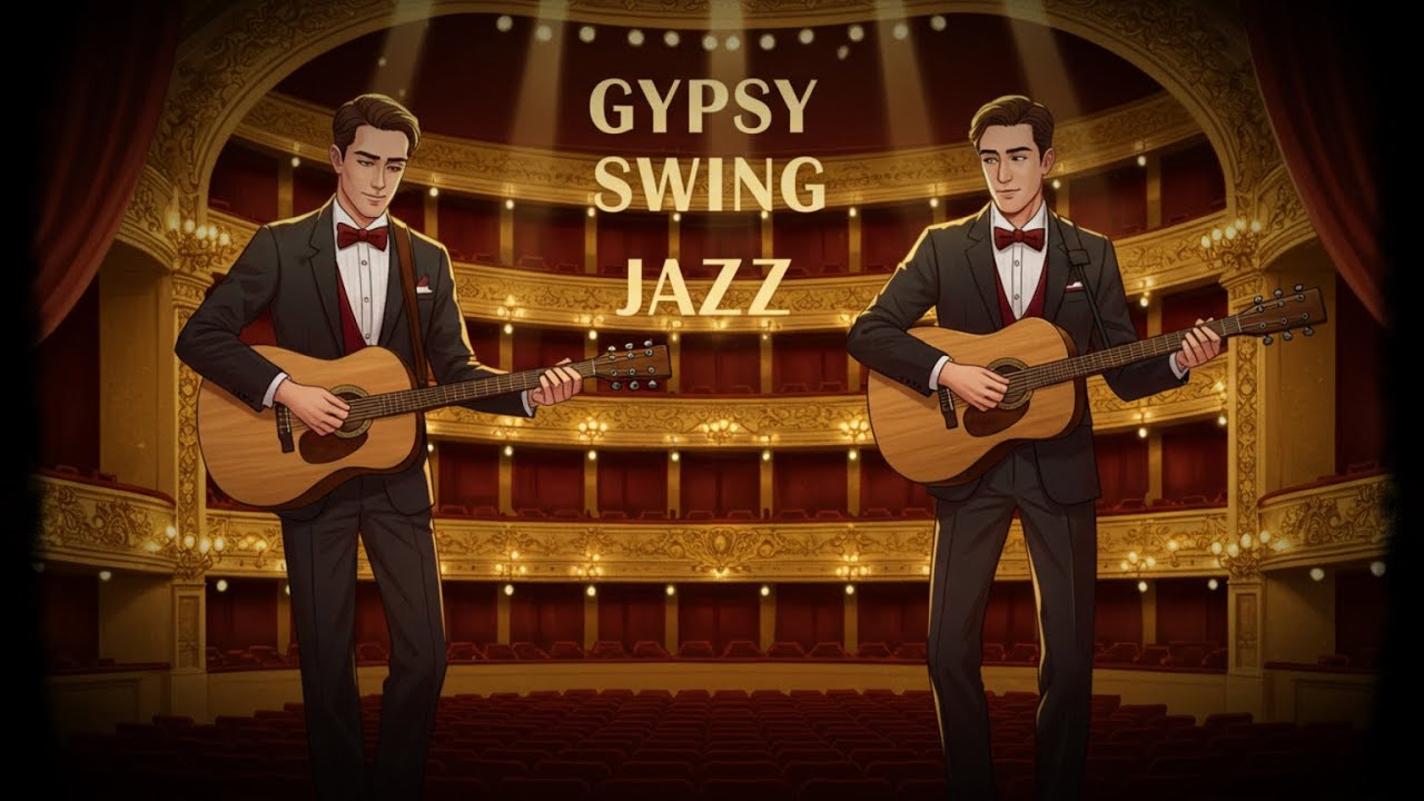 Gypsy Swing Jazz Bliss | Uplifting Music to Brighten Your Day - YouTube