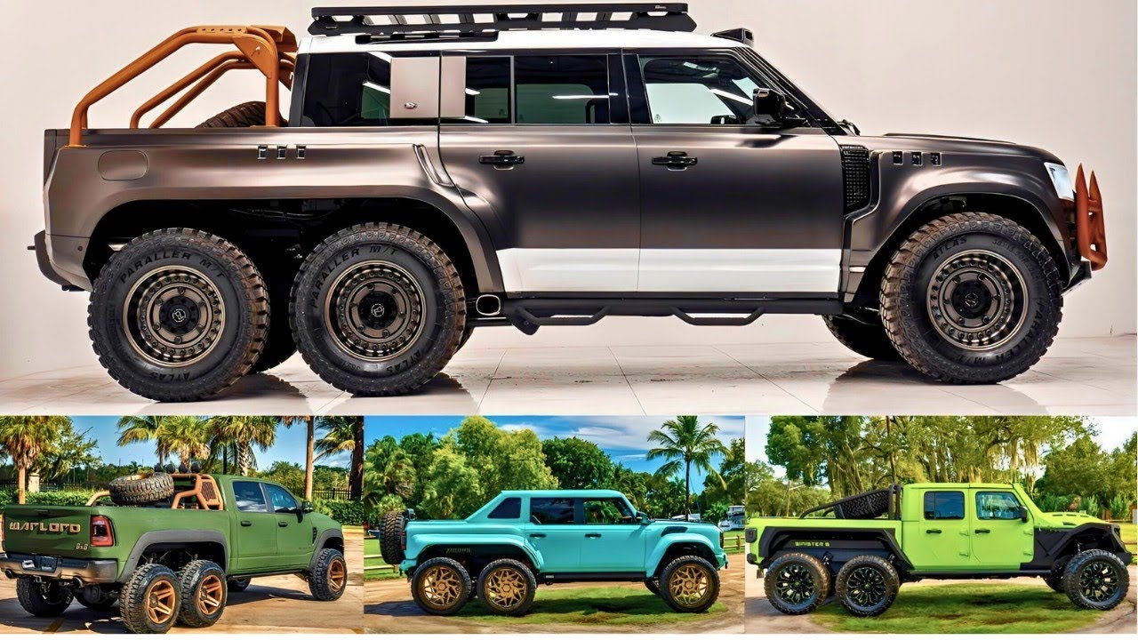 Ultimate 6x6 Showdown: The Most Powerful Off-Road Beasts - YouTube