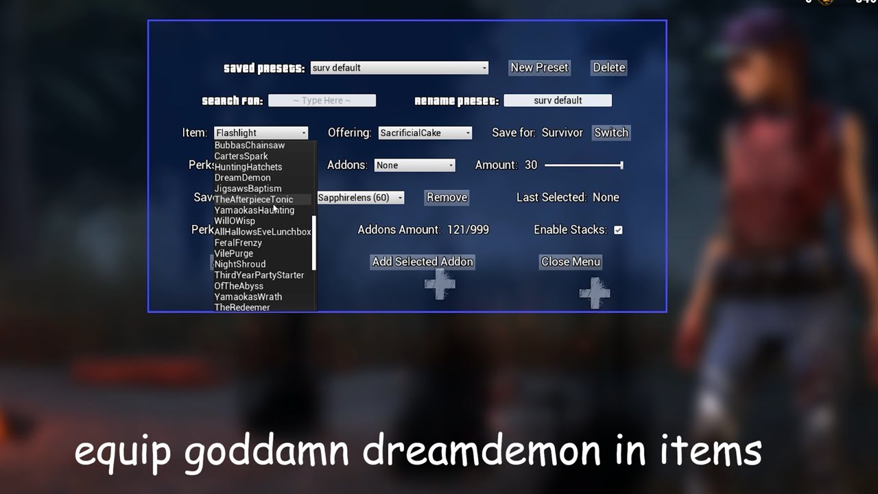 DBD Blood fountain tutorial with milkyway cheats - YouTube