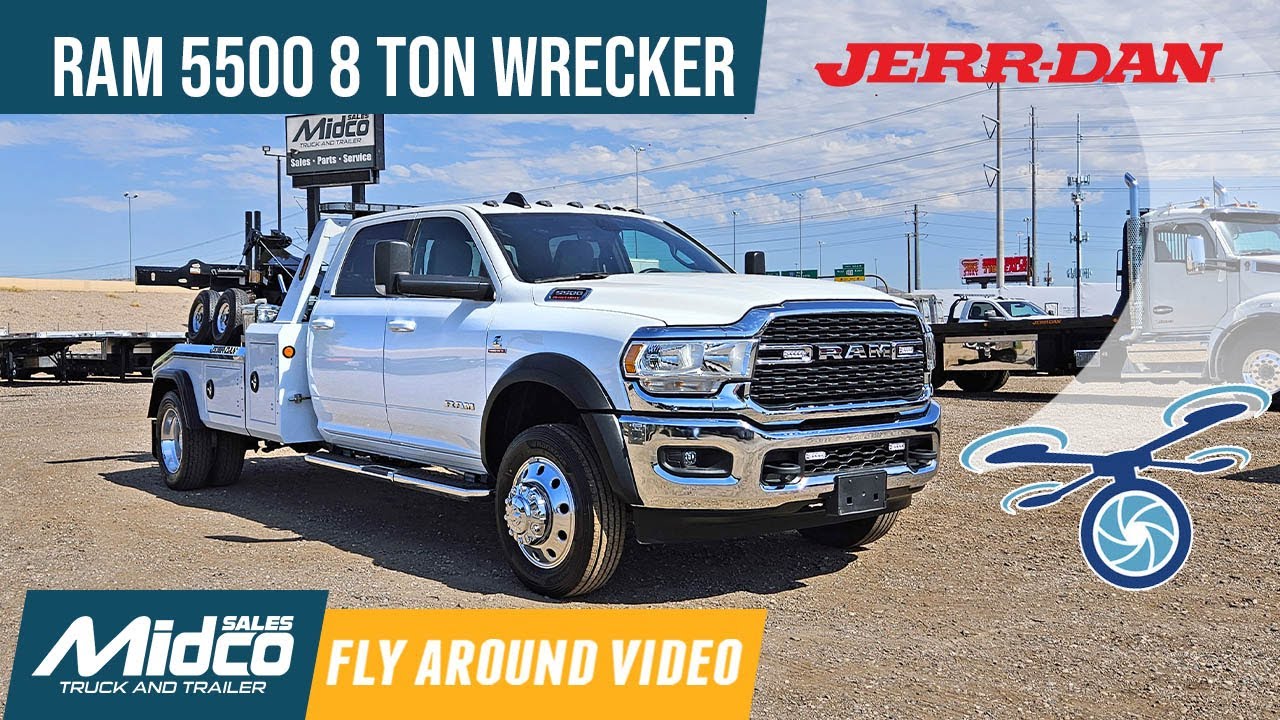 RAM 5500 Tow Truck Jerr-Dan MPL40 Wrecker Tow Truck @jerr-dan - YouTube