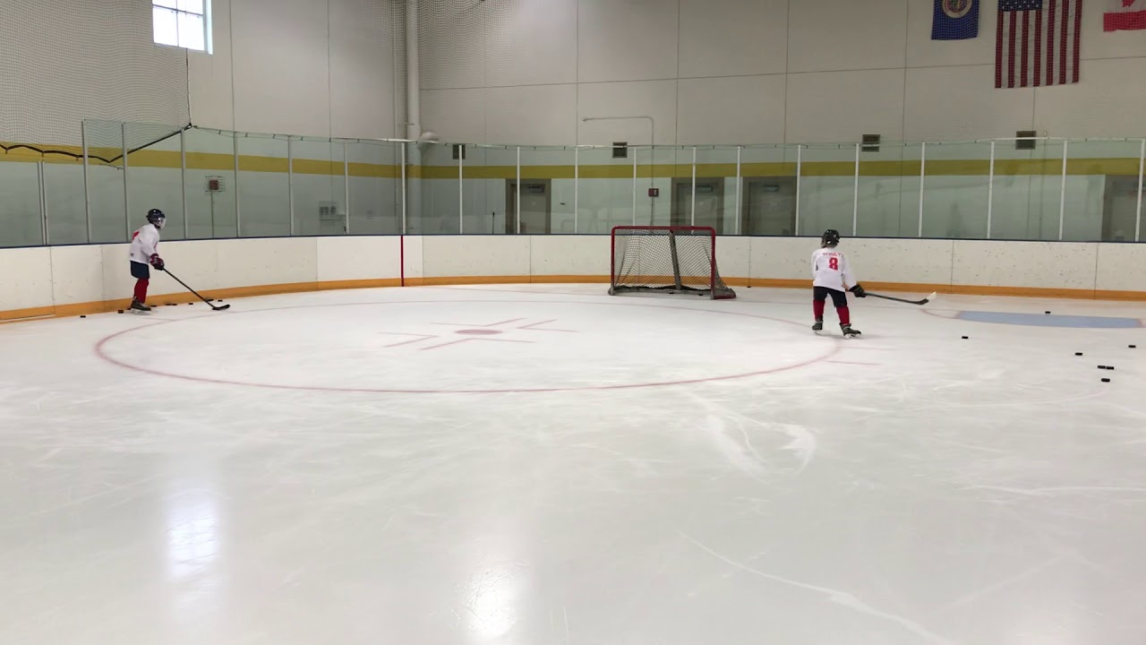 catching passes and shooting Grayson Quirk and Liam Schultz 10/2/19 ...