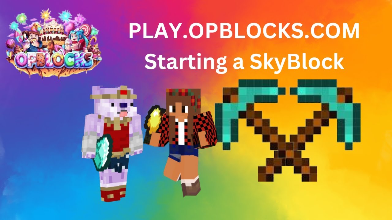 STARTING SKYBLOCK ON OP BLOCKS IN MINECRAFT - YouTube