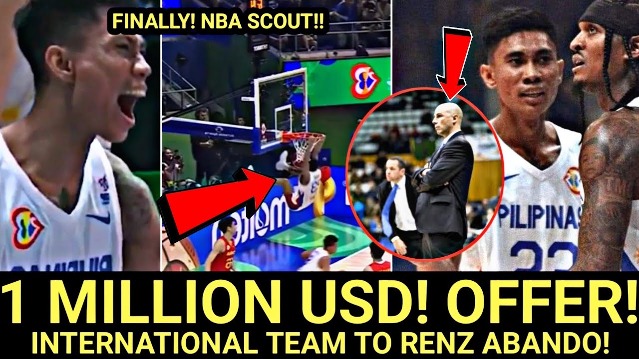 Breaking! RENZ ABANDO! 1M DOLLAR! Another International Offer! NBA ...