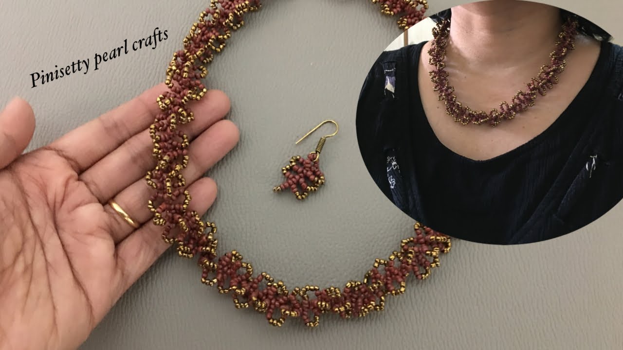 How to make seed beads tubular netting/Spiral rope tutorial/Seed bead ...