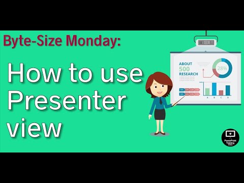 How to use presenter view - YouTube