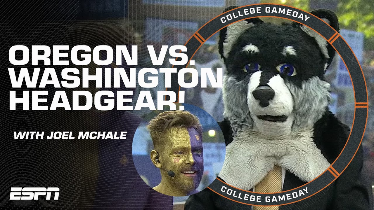 Lee Corso's headgear pick for Oregon vs. Washington with guest picker ...