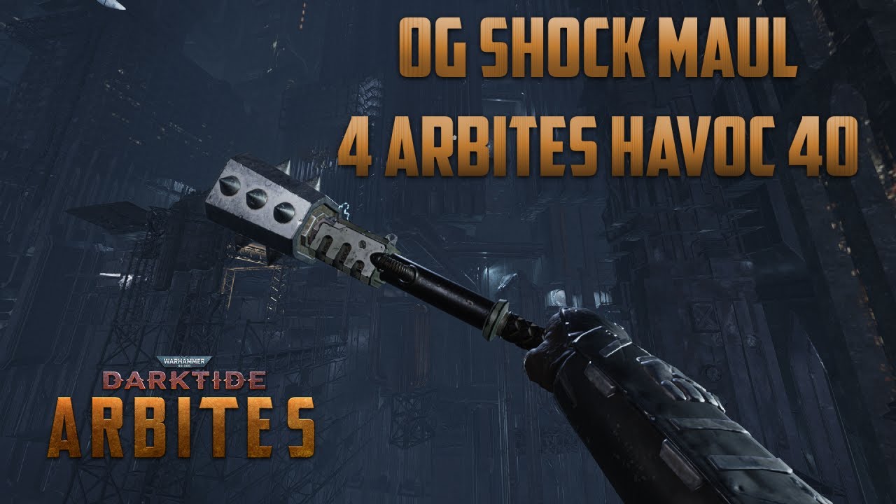 Darktide Arbites - 4 Stack Arbites Havoc 40 - With the Buffed Shock ...