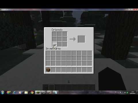 como fazer cerca de madeira no minecraft - YouTube