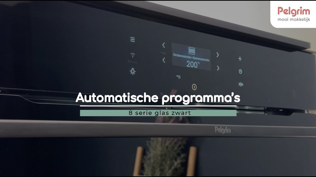 Pelgrim 8-Serie Ovens – Automatische Programma’s - YouTube