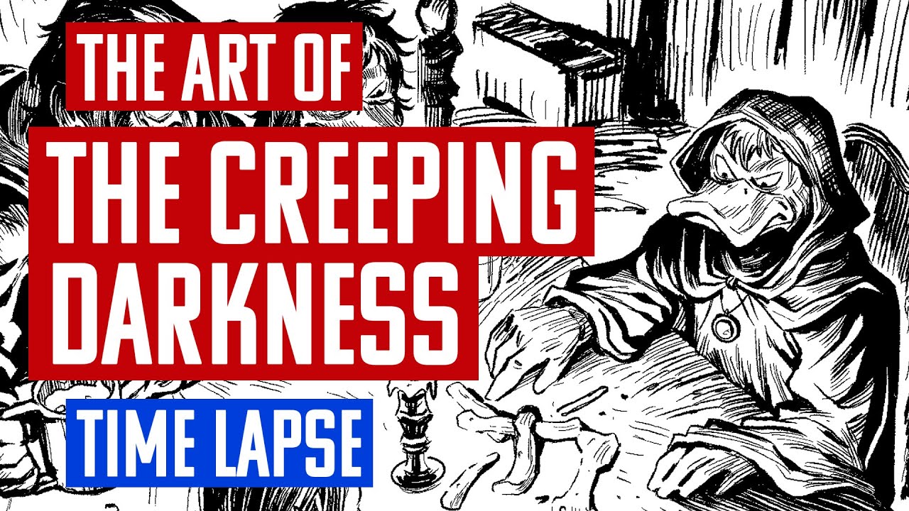The Art of The Creeping Darkness | Time Lapse - YouTube