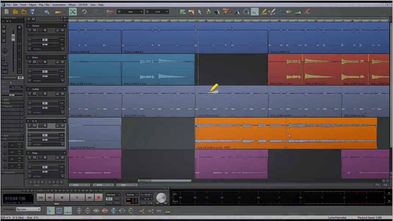 Samplitude Pro X – Mouse Tools - YouTube