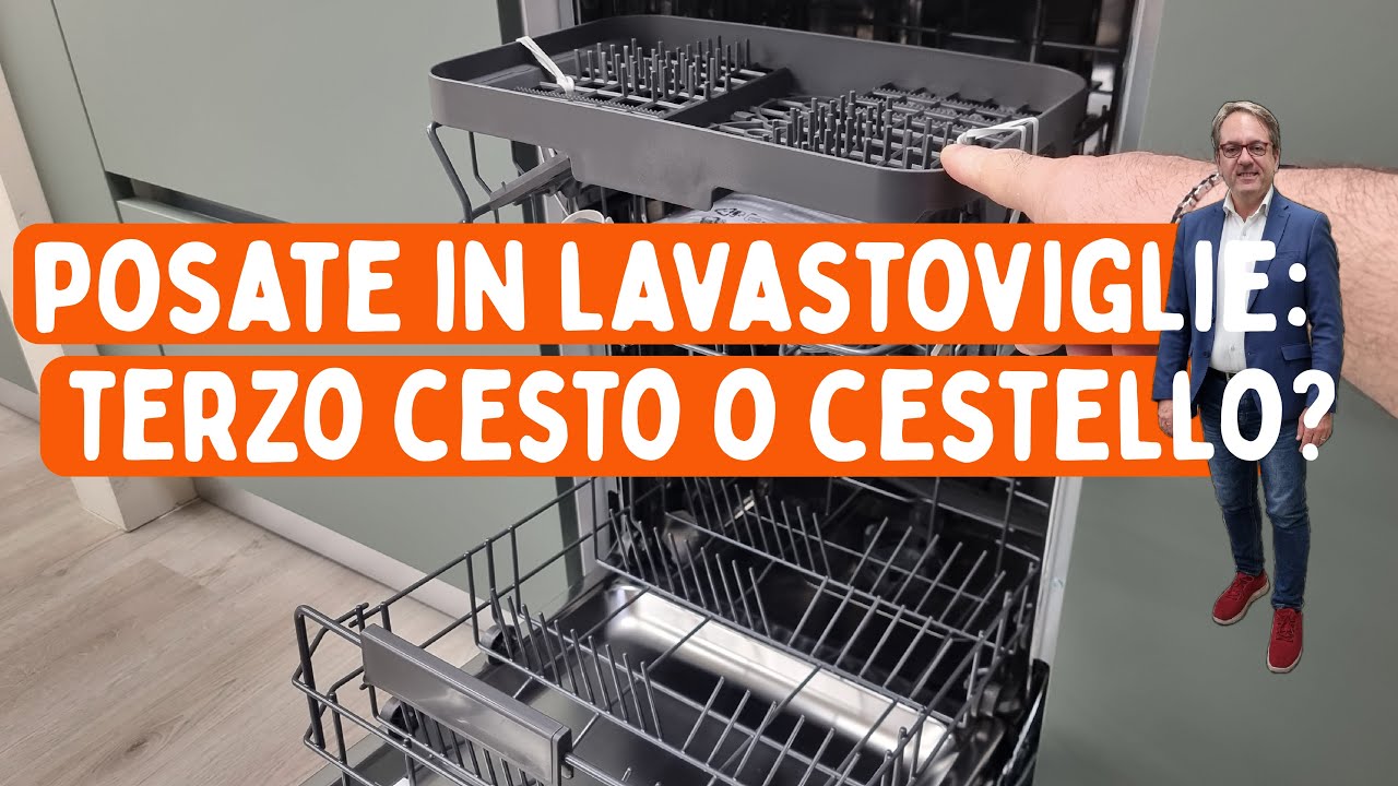 Posate in lavastoviglie: terzo cesto o cestello? - YouTube