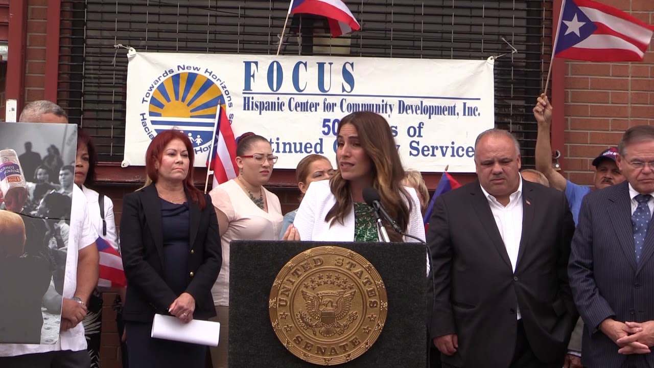 Senator Teresa Ruiz Marks One-Year After Hurricane Maria - YouTube