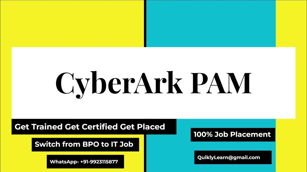 Complete CyberArk PAM course | Basic to Advance | Beginners Certification Guide - YouTube