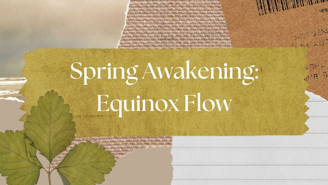 Spring Awakening: Equinox Yin/Yang Yoga Flow - YouTube