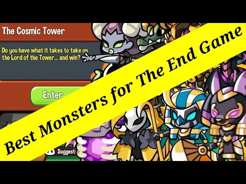 Best Monsters for The End Game | End Game Guide | Summoner's Greed ...