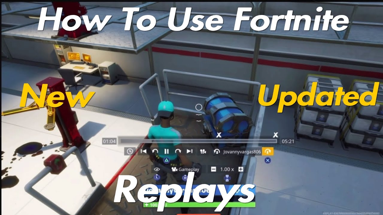 *How to use Fortnite Replay Tutorial* (NEW UPDATED) (FULLY EXPLAINED ...