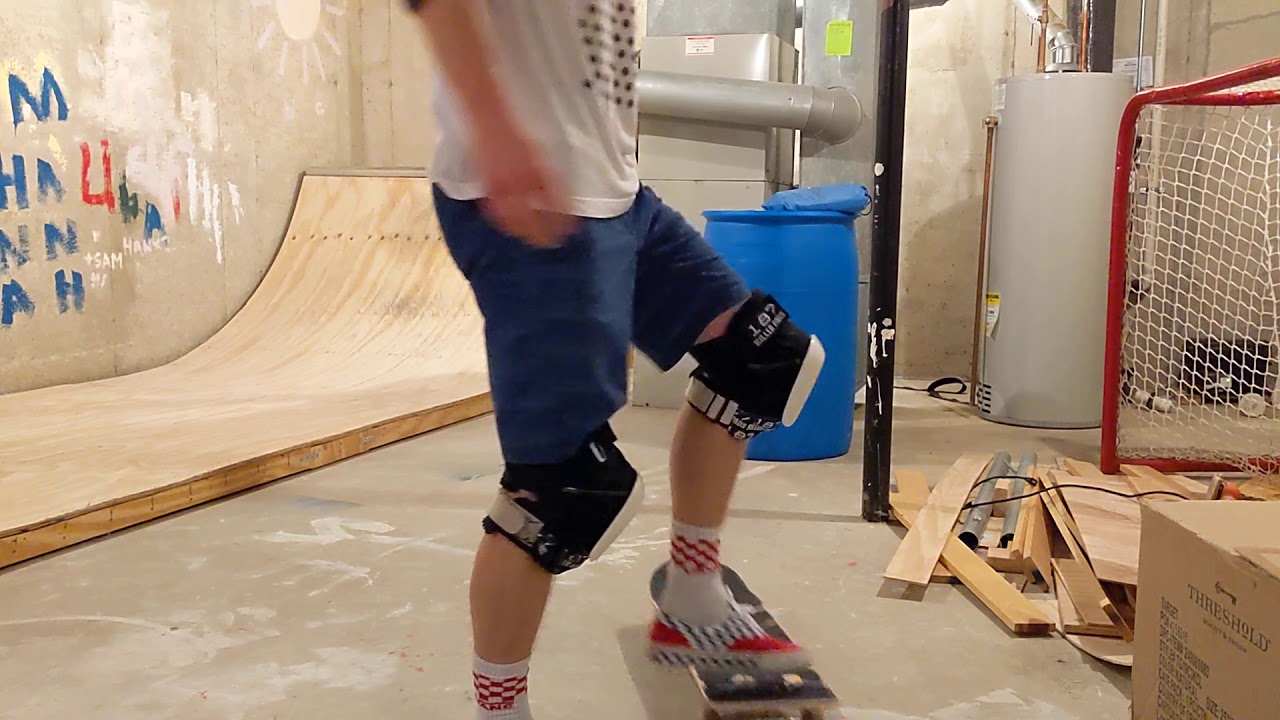 Varial Flip Skateboarding...almost - YouTube