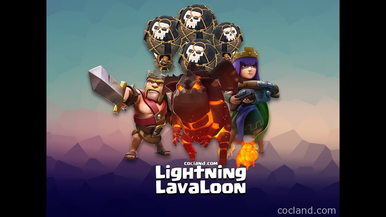 Clash Of Clans - Atacks - War - 3 Star - Lava - Balloon - Lavaloon - 01 ...