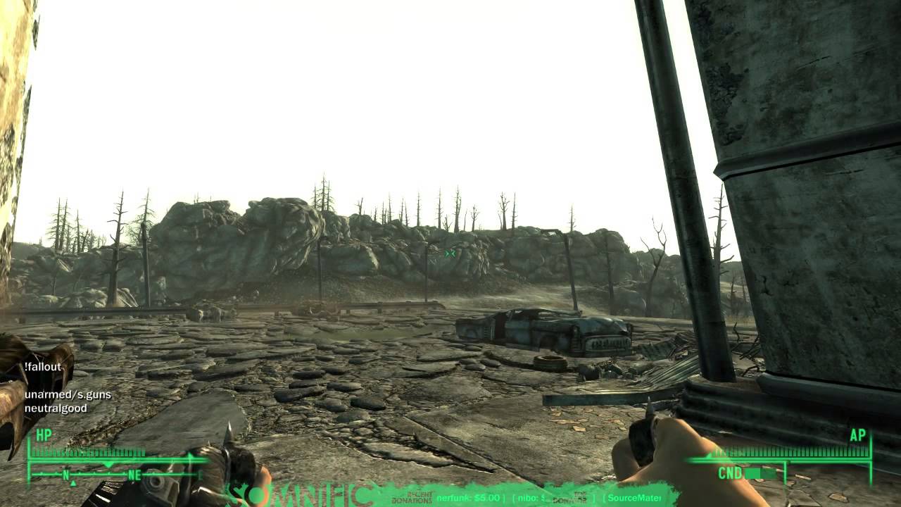 Fallout 3: Giant Radscorpion Slingshot - YouTube