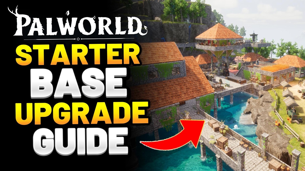 The PERFECT Palworld Beginner Base | Step-By-Step Upgrade Guide - YouTube