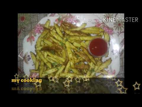 Coated crispy French fries by my cooking - YouTube
