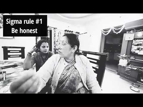 Watch "Sigma rule #1 Be honest #souravjoshivlogs #sigmarule" on YouTube - YouTube
