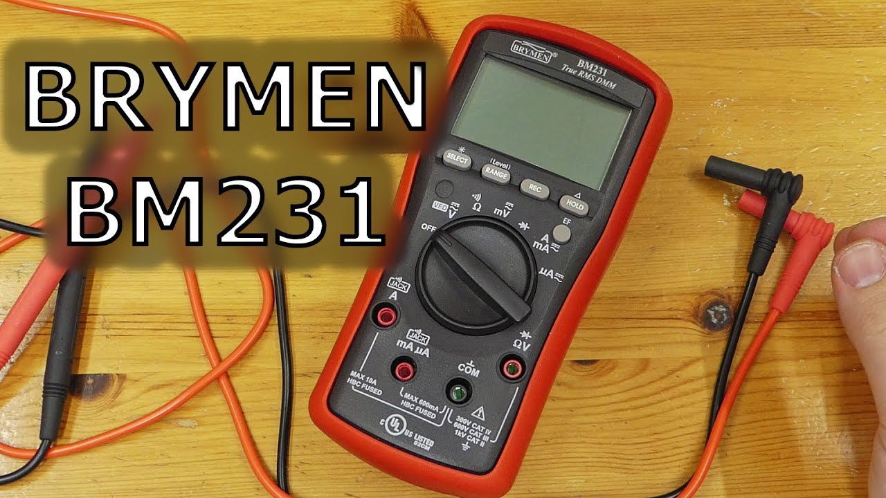 Brymen BM231 - Cheaper Option For BM235 - YouTube