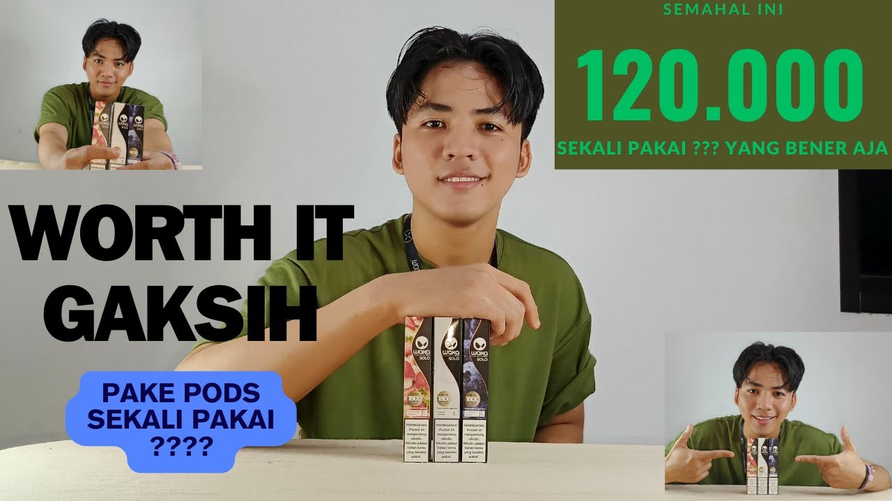 REVIEW PODS SEKALI PAKAI MEREK WAKA, EMANGNYA WORTH IT YAA GUYS ...
