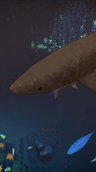 Adding a Greenland Shark to My Coral Reef City Builder #gamedev #blender #substancepainter # ...