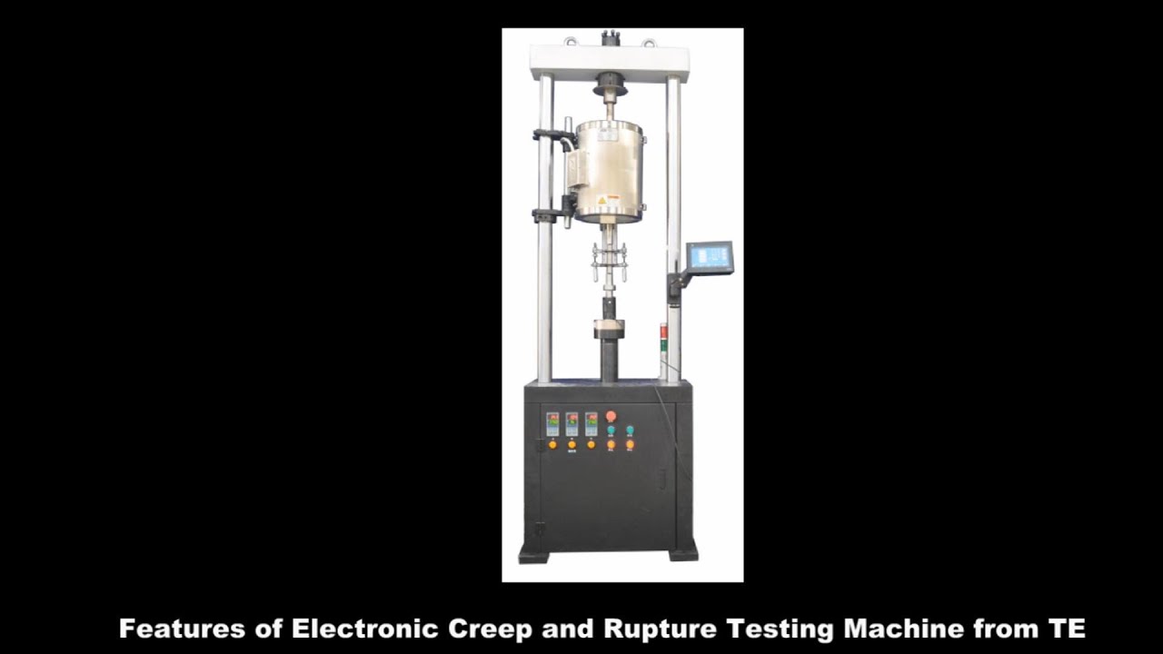 Electromechanical Creep & Rupture Testing Machine - YouTube
