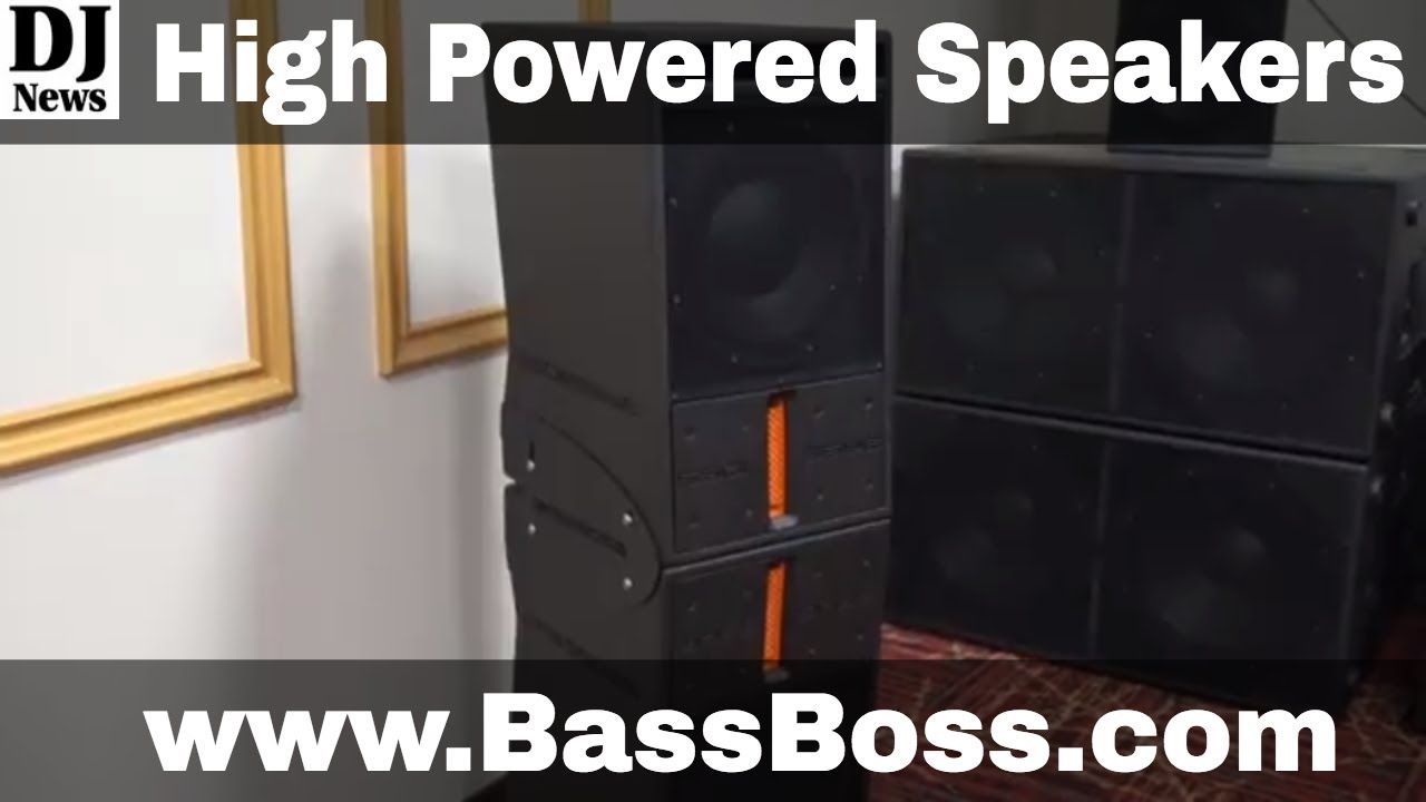 BassBoss Speakers with DIY Line Array Option @BassBossRocks | Disc ...