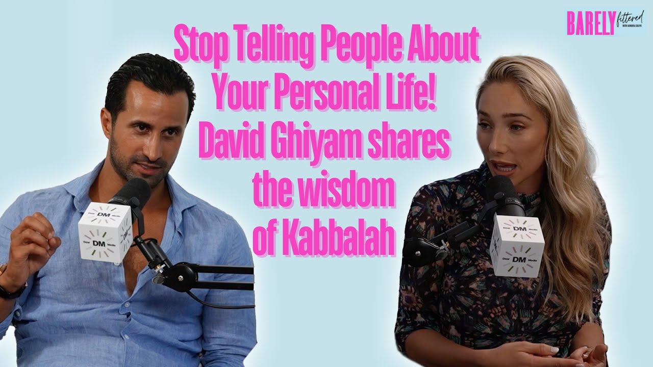 Stop Telling People About Your Personal Life! David Ghiyam shares the ...