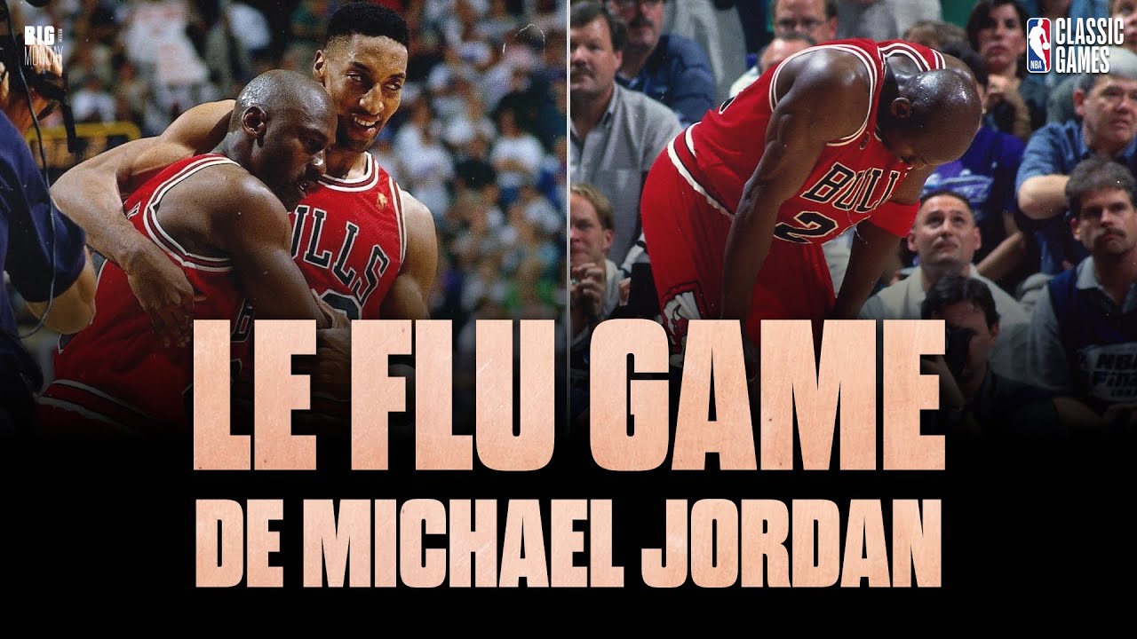 LE FLU GAME DE MICHAEL JORDAN ! Chicago Bulls - Utah Jazz / Game 5 ...