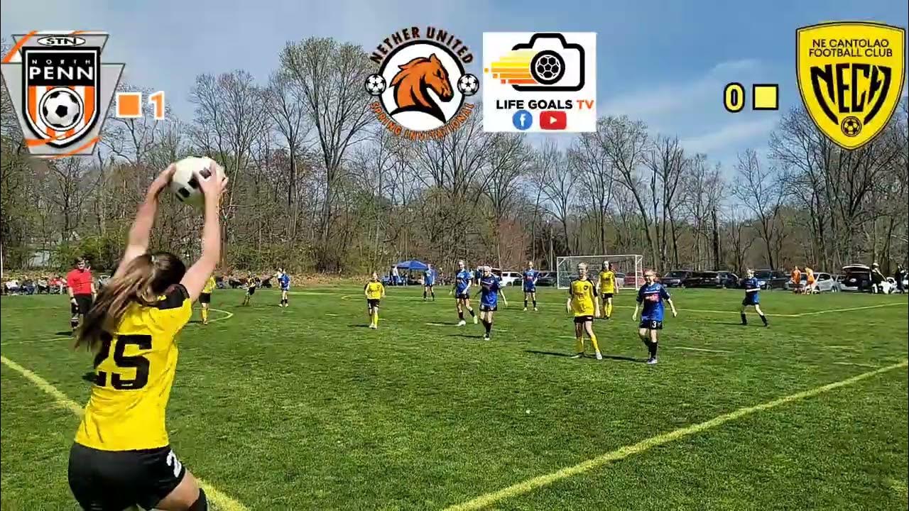 2022 Nether United Spring Invitational - U12 NECA FC Hurricanes vs STN NORTHPENN G10 (PAE) - YouTube