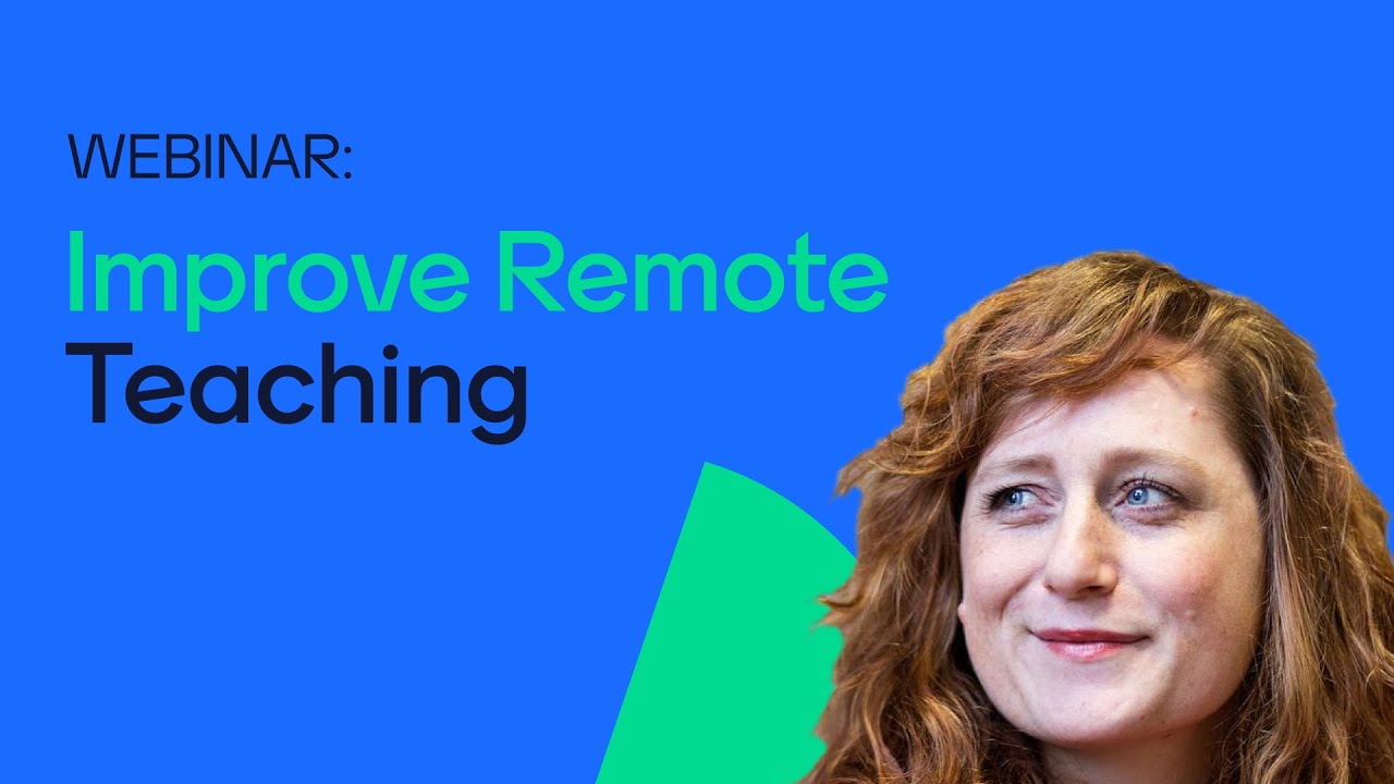 Improve your Online Teaching! - Using Mentimeter for remote lessons - Recorded Webinar - YouTube