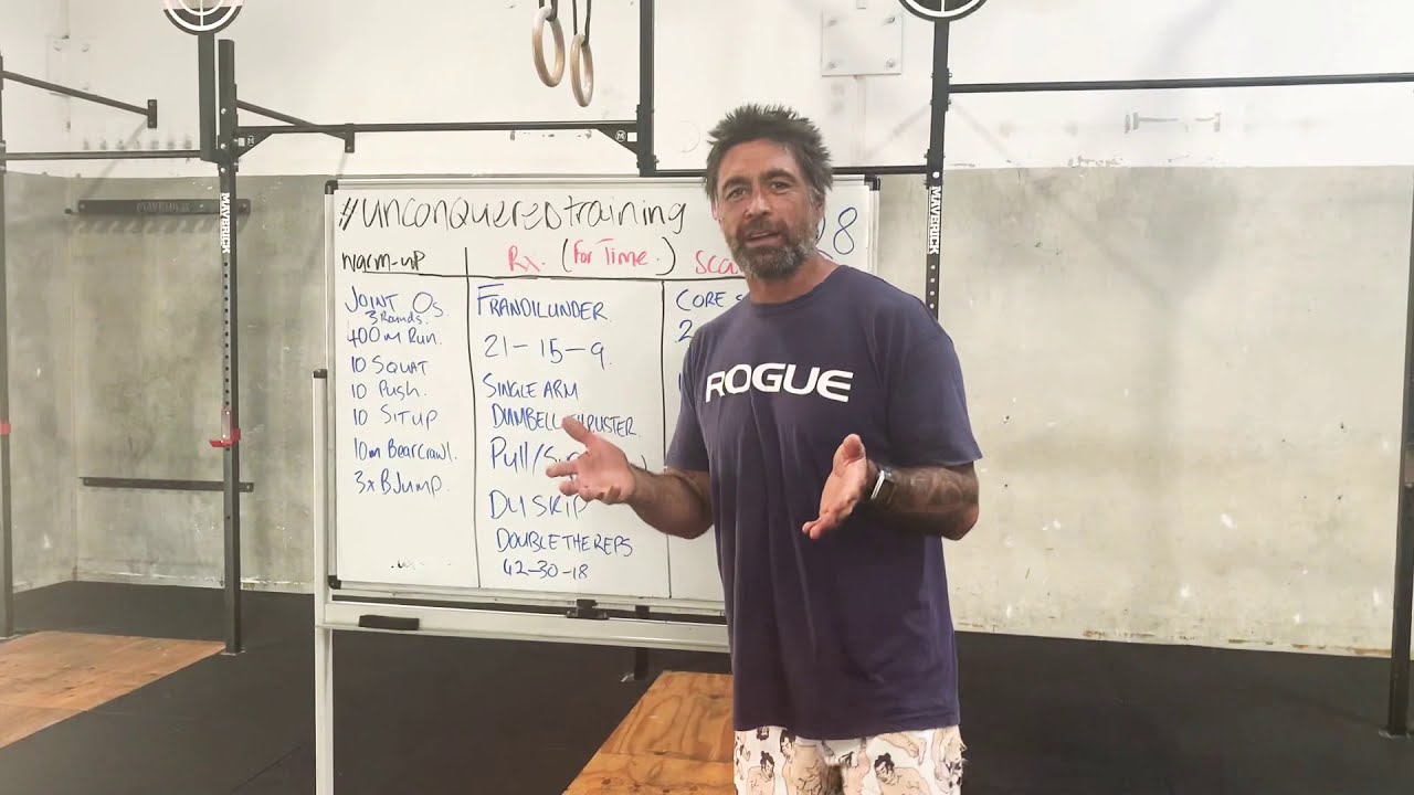 WOD #28 UNCONQUERED training by CrossFit 4566 - YouTube