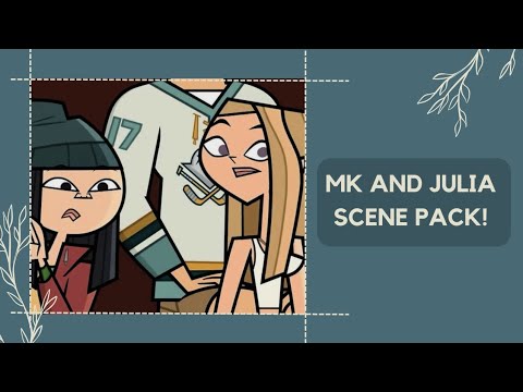 MK AND JULIA SCENE PACK! total drama reboot 2023 ep 1-8 - YouTube