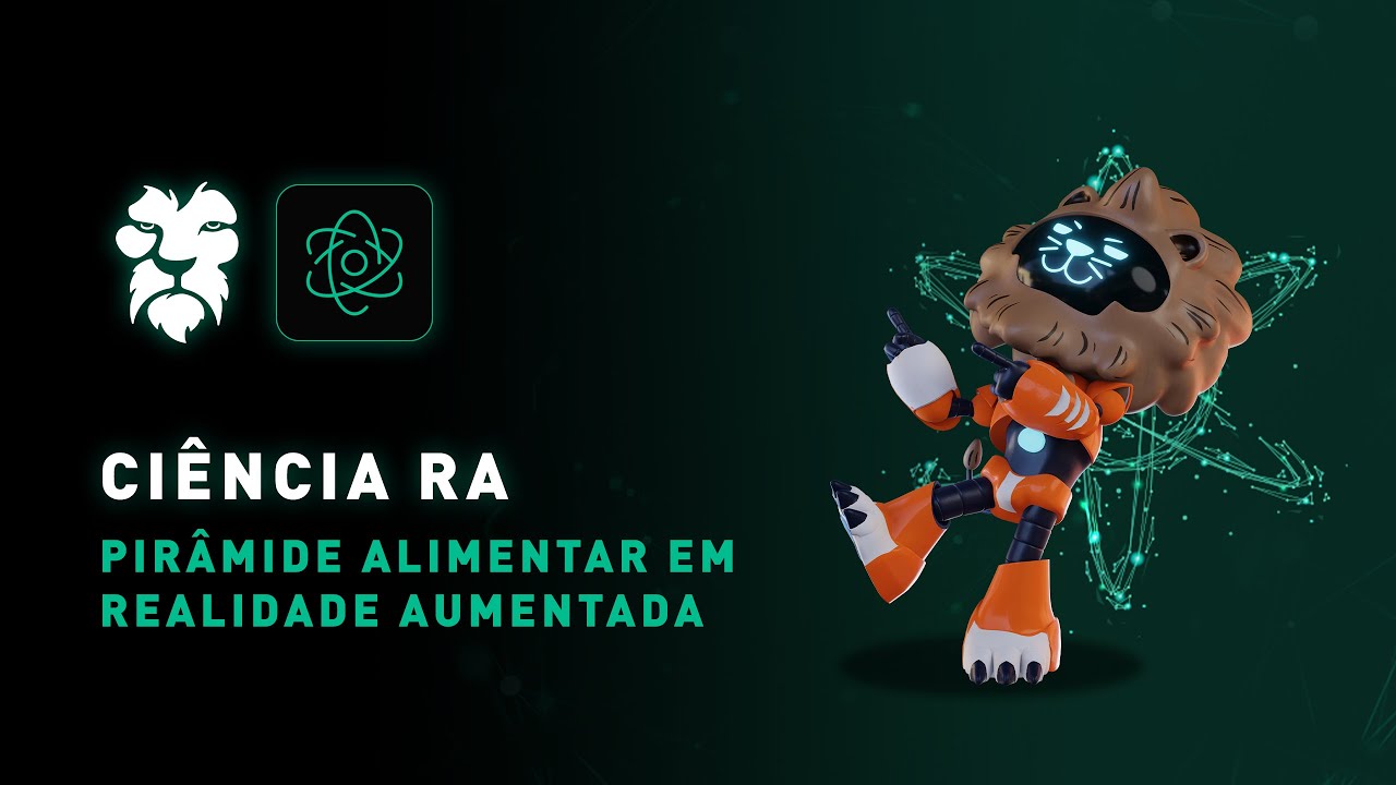 29 EDITORA LION PIRÂMIDE ALIMENTAR EM REALIDADE AUMENTADA - YouTube