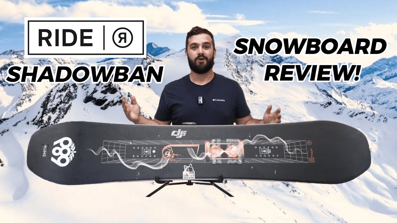 RIDE SHADOWBAN SNOWBOARD REVIEW (BEST OLD MAN BOARD?) - YouTube